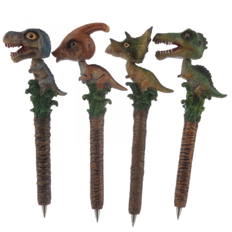 Dinosaur Bobble Head Pen – Jurassic Jacks Fossil Shack