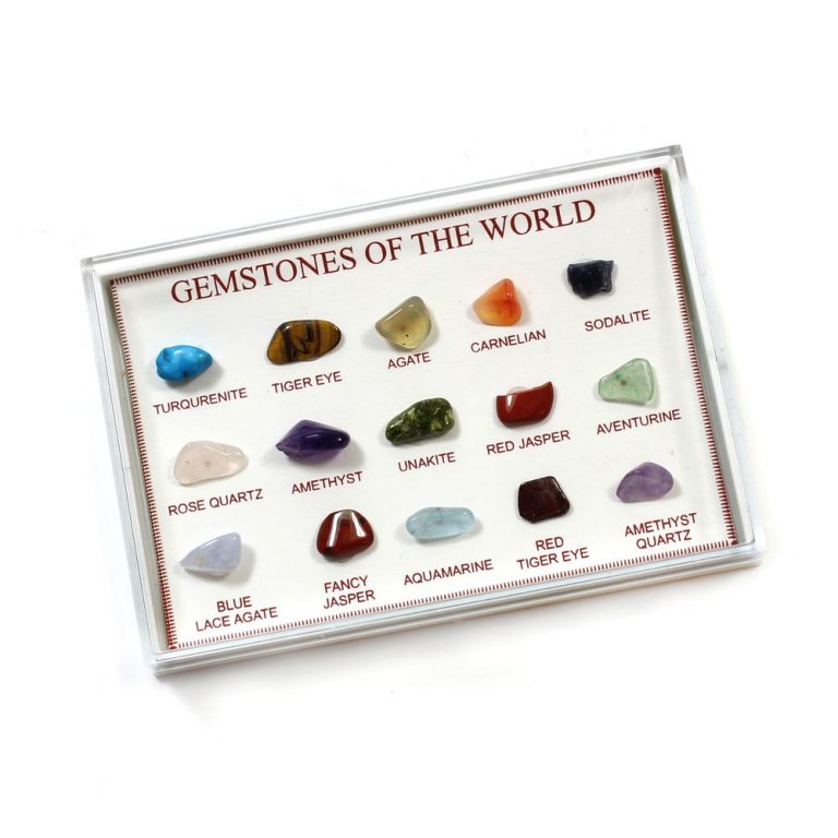 Gemstone Chart Box – Jurassic Jacks Fossil Shack
