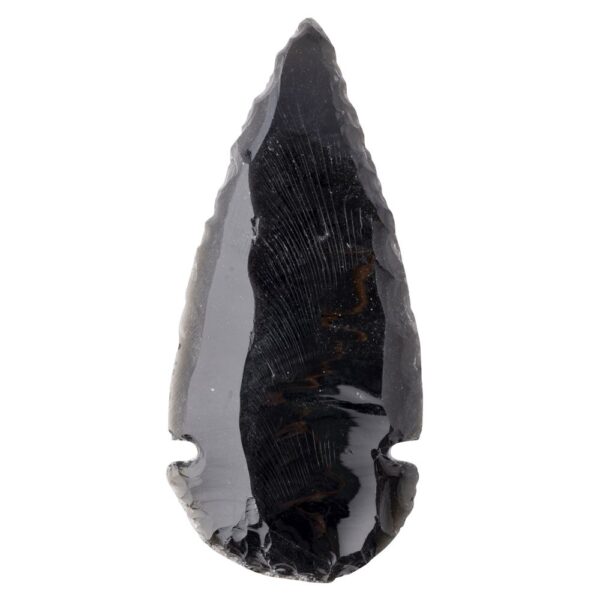 Obsidian Arrowhead – Jurassic Jacks Fossil Shack